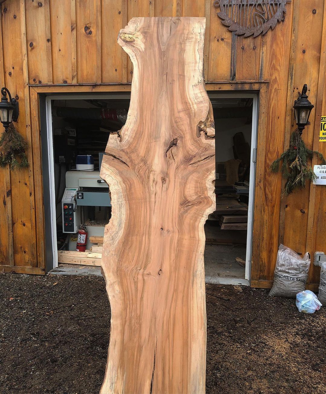 Shop Live Edge Sugar Maple Wood Slabs - Wood Slabs Toronto